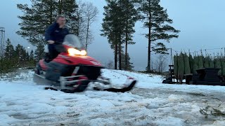 Kopen Yamaha RS Vector sneeuwscooter per opbod van Zweden Karlstad ...