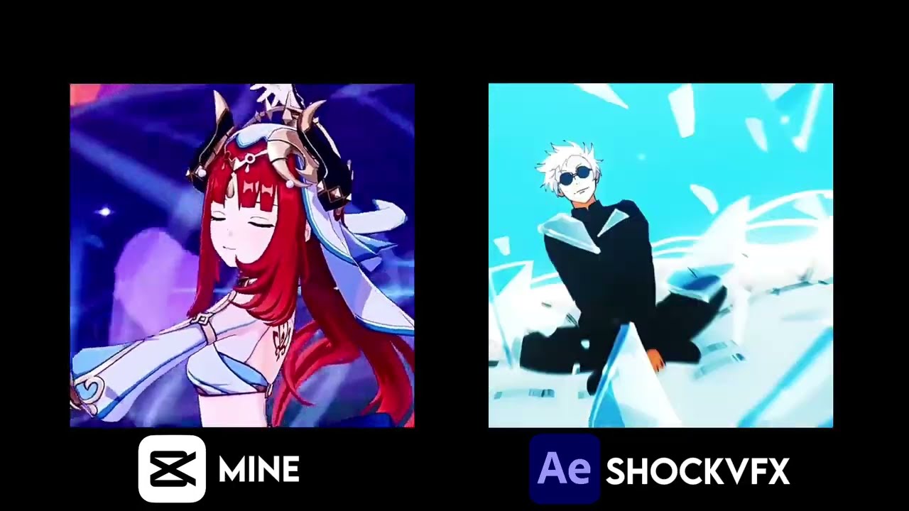 Capcut vs After Effects Edit | Remake @shockvfx