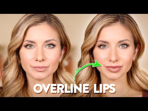 How to NATURALLY Overline Lips for Fuller, Plump Lips! No Injections!