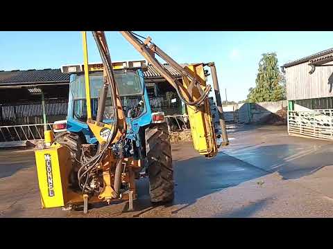 Ford 6610 and the best hedgecutter we've ever owned.