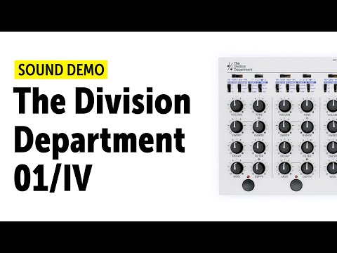 The Division Department 01/IV 4-Channel Analogue Drum | Reverb