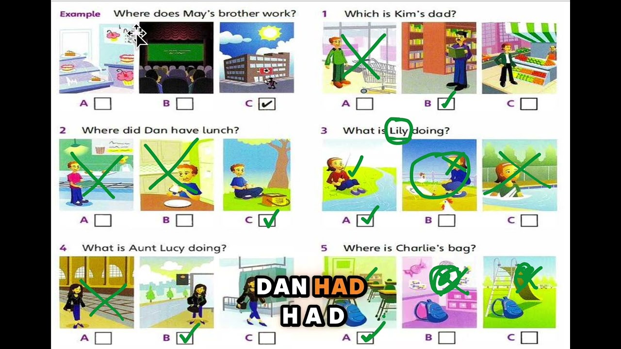 21D Fun For Movers - Listening Test / Speaking Practice - Page 47