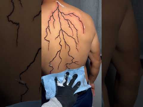 Asi quedó este tatuaje en la espalda ✒️🤙🏼
