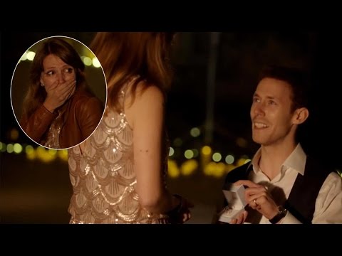 Actor's Adorable Cinema-Themed Wedding Proposal
