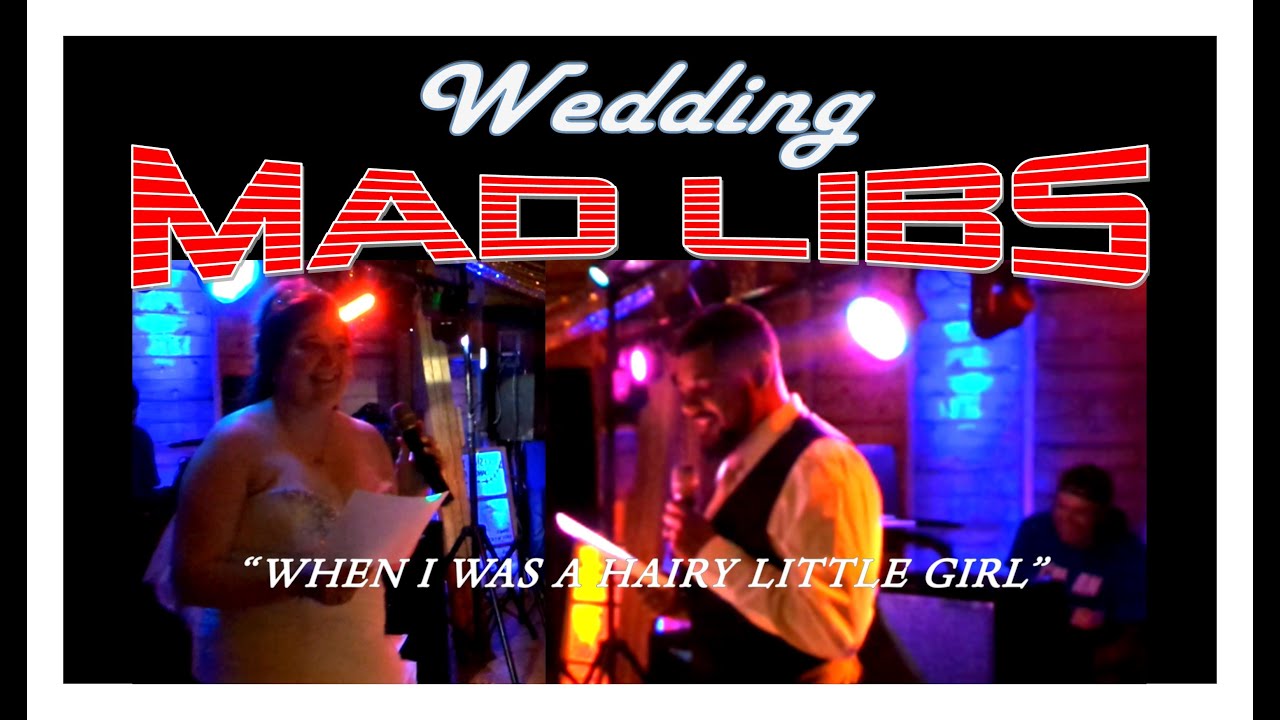 Wedding Mad Libs