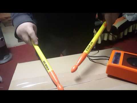 Vintage Nasta Hit Stix 2 Portable Electronic Drumsticks | Reverb