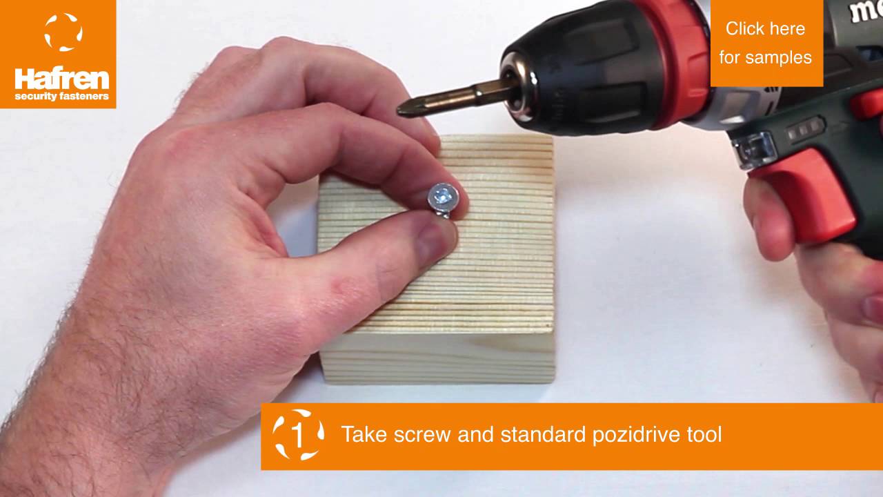 Hafren Sentinel® Security Screw