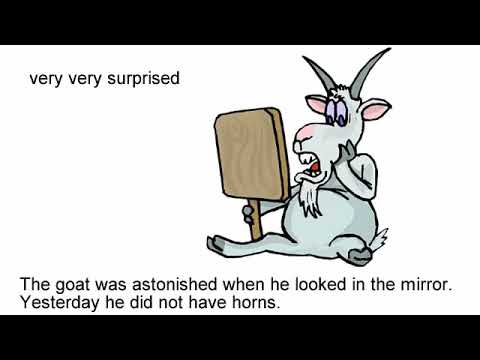astonished meaning | Vocabulary for Kids | Children's Dictionary | Learn English Vocabulary