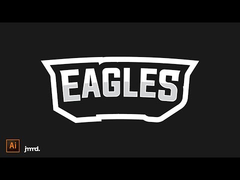 How to Make Esports/Sports Text on Adobe Illustrator