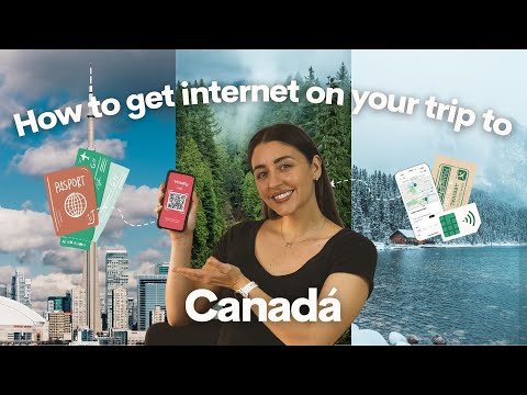 How to get internet in Canada with unlimited data eSIM? 🇨🇦