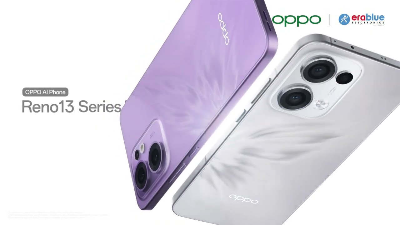 Launching OPPO Reno 13 Erablue Electronics