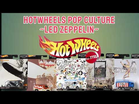 "Rock Your Collection with the Hot Wheels Pop Culture - Led Zeppelin Cars!"