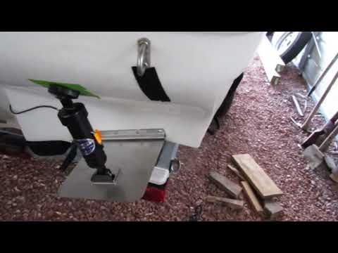 Bennett Self Leveling Trim Tab Install on a 99 Sea Ray 180