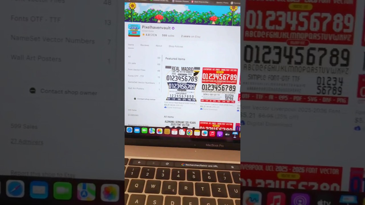 Football Fonts are here!🔥 | Real madrid, Liverpool, Barça, PSG & More | Cricut Ready