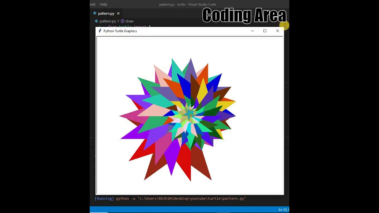 Amazing Multiple Star Pattern Using Python #Shorts #CodingShorts