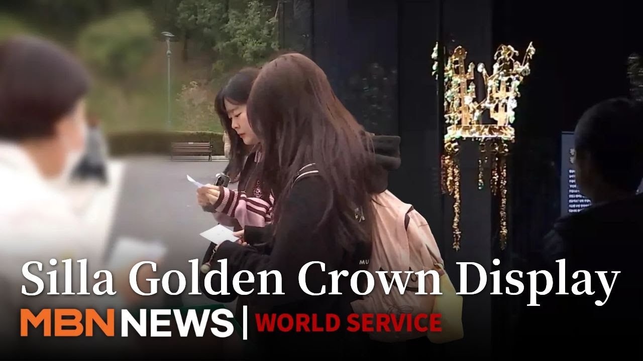 Silla Golden Crown Draws Thousands at Gyeongju Museum, First Gathering in 104 Years