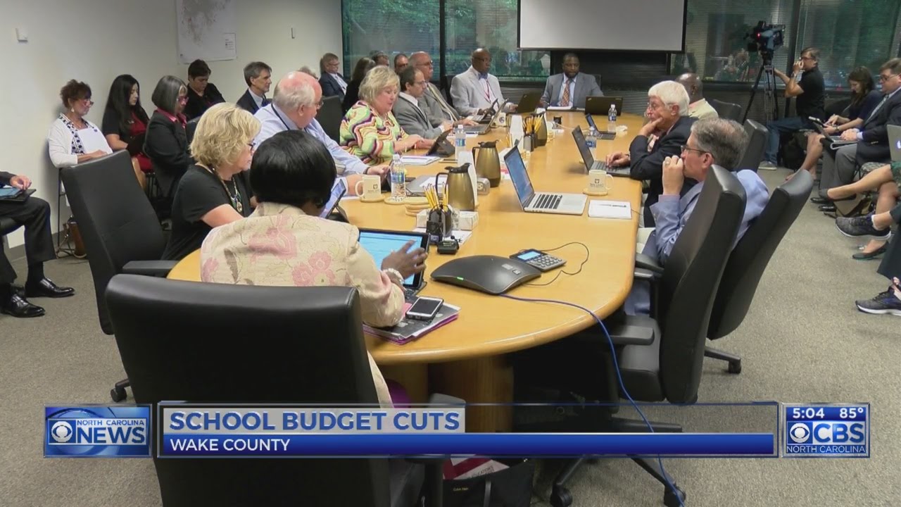Wake County School Board discusses budget cuts
