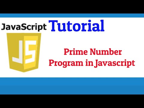 How to find a Number Prime in Javascript in Hindi | Check Prime Number Program In Javascript