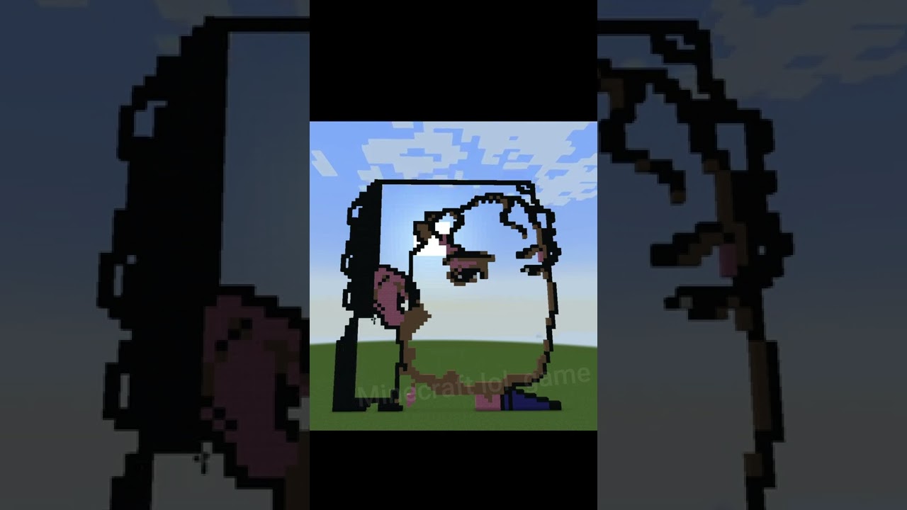 Minecraft tutorial How to draw Michael  Jackson