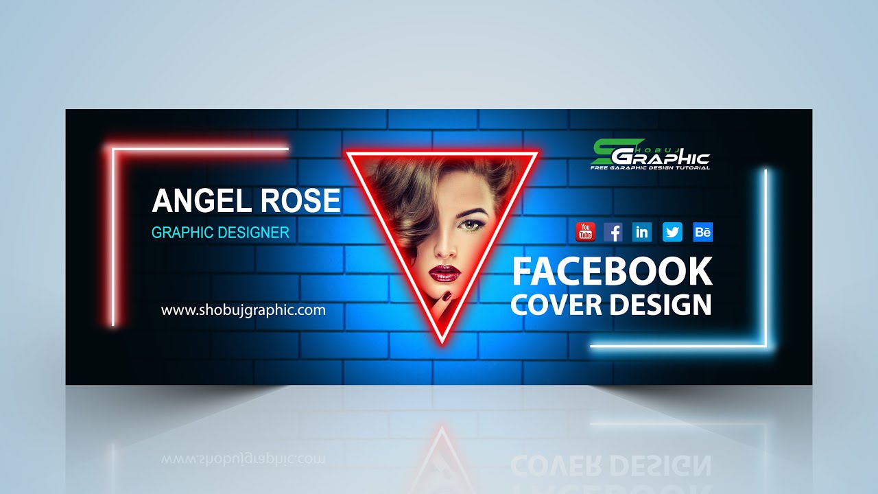 Abstract Facebook Cover Design - Photoshop Tutorial