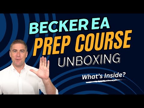 Becker EA Review Course Unboxing & Honest Breakdown | Is It Worth It for Enrolled Agent Exam Prep?