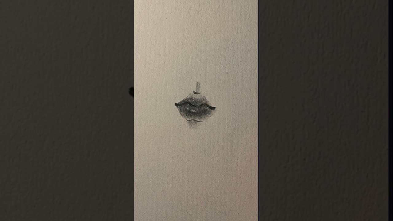 How to draw cute lips✨ #drawing #tutorial #howtodraw #lips #art #sketch