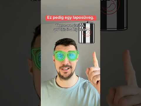 🍾nem minden üveg üveg - Hungarian word with multiple meaning