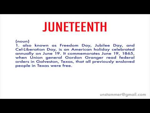 How to Pronounce Juneteenth