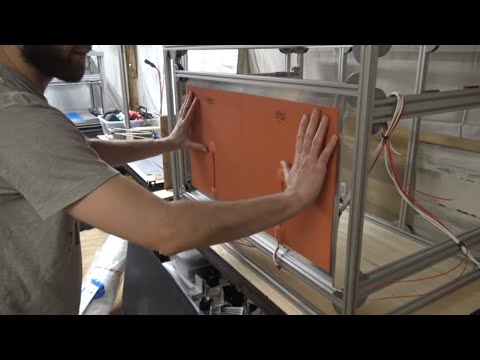 Workhorse 3D Printer Updates: Heated Bed and New Large Scale 3D Printer