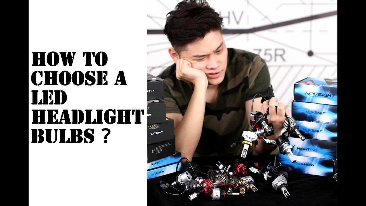 How to choose the right LED headlight bulbs ? Don't waste your money !