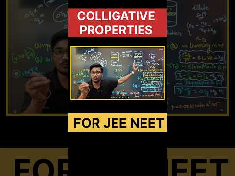 All colligative properties #chemistry #jee #neet #solutions #physical #class#study