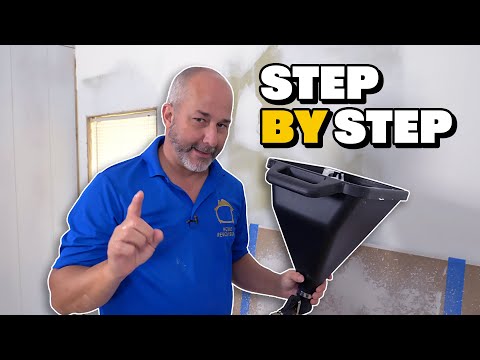 How To Do a Knockdown Texture Drywall Finish (Like a Pro)