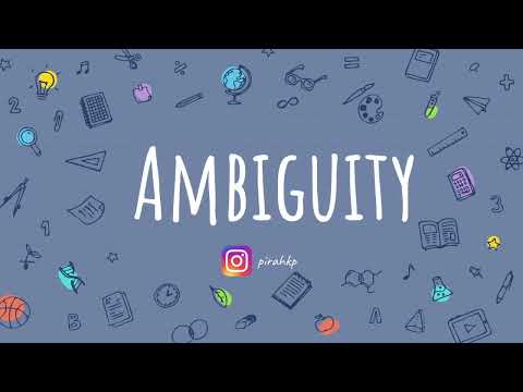 Ambiguity meaning in Urdu/Hindi | Word of the Day | English Vocabulary