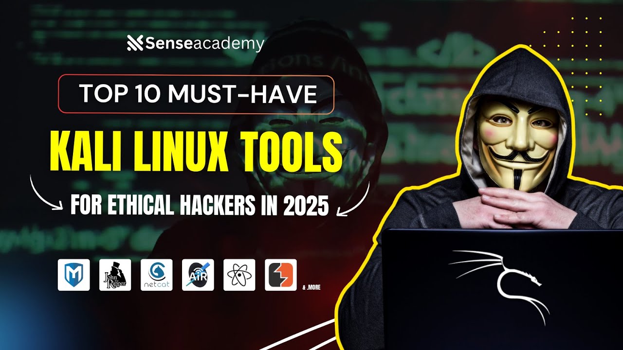 Top 10 Must Have Kali Linux Tools for Ethical Hackers in 2025! | Ethical Hackers Toolkit