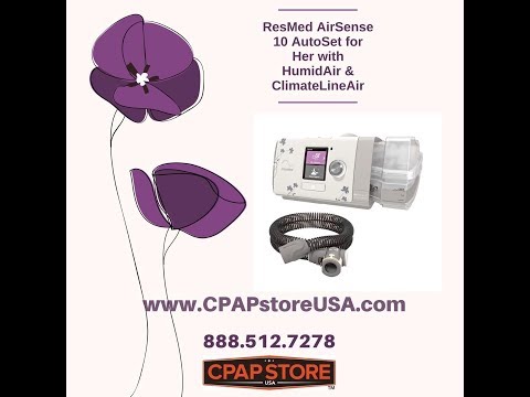 Introducing AirSense™10 AutoSet™ for Her CPAP Machine| CPAP Store USA