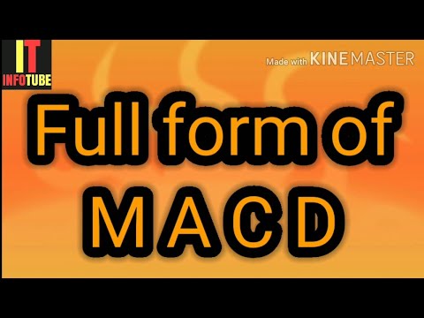 Full form of macd | what is macd