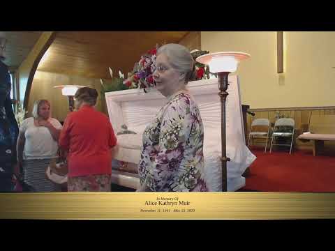 Alice Kathryn Muir Funeral Services