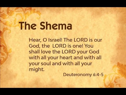 Echad and the Shema - The Lord our God is One