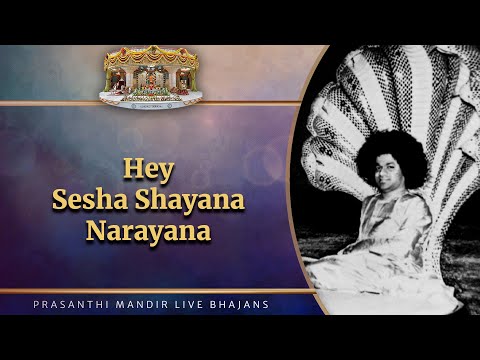 Hari Om Hari Om Hari Om Narayana | Prasanthi Mandir Live Bhajans | Sai ...