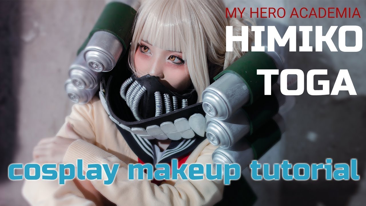 Himiko Toga Cosplay Makeup Tutorial + Vlog