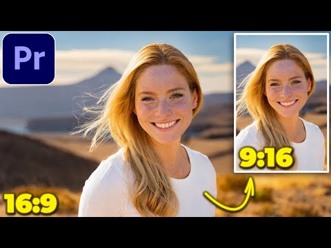 How to CHANGE ASPECT RATIO in Premiere Pro | Auto Reframe in Premiere Pro