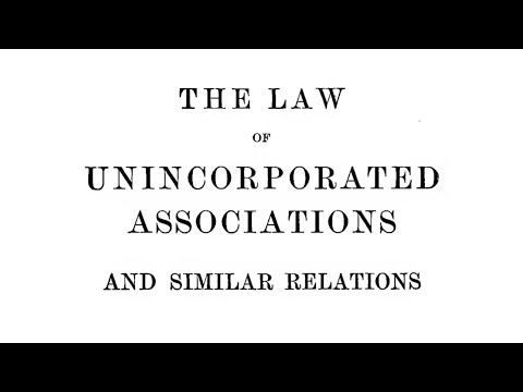 The Infamous Unincorporated Association (888) 899-2262 #partnership #corporation #business