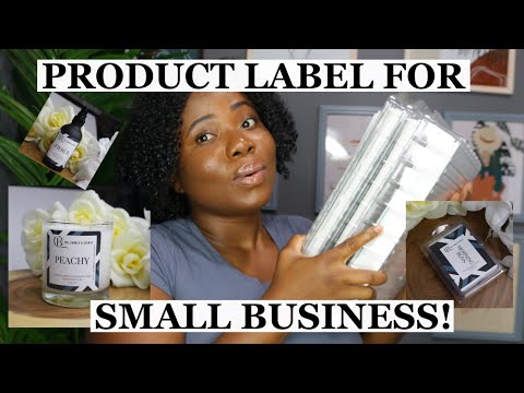 WHERE I GET MY CANDLE LABELS FROM! All about ONLINE LABELS