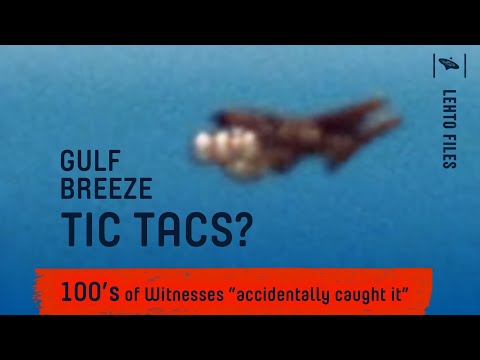 Gulf Breeze has the Best Video of a Tic Tac?