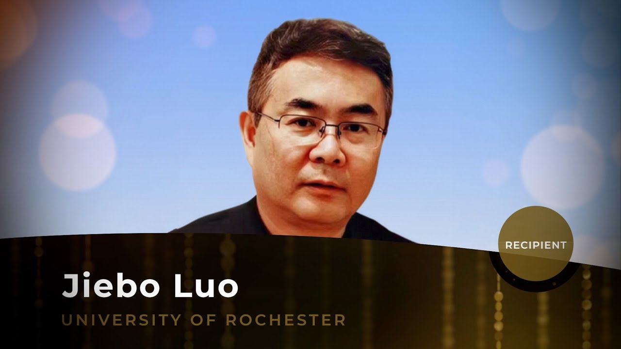 Jiebo Luo, Recipient of the 2025 Edward J. McCluskey Technical Achievement Award
