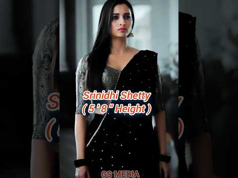 South Indian Actress Real Height π₯||South Actress Height #shorts #height