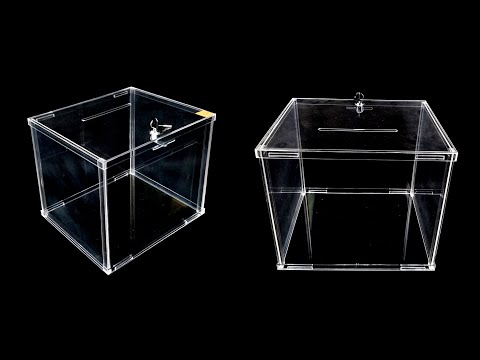 Acrylic Donation Box - Acrylic Drop Box Latest Price, Manufacturers ...