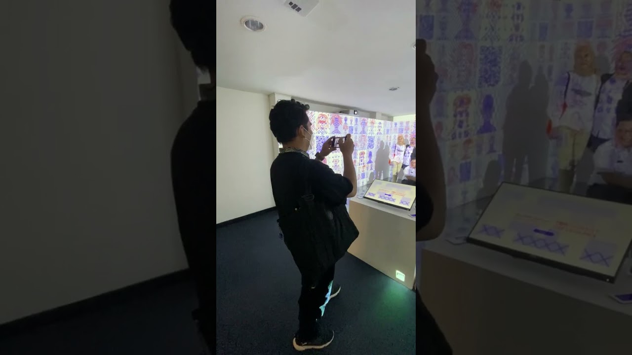 Interactive Installation ICAD 2022 #unity #icad2022 #videomapping #installation #code  #arthatronic