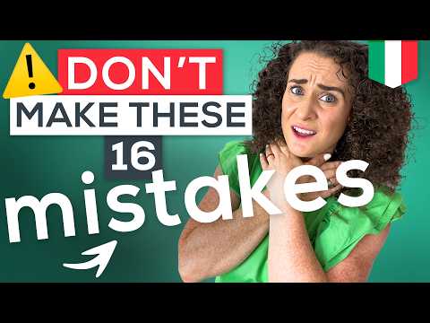⚠️Warning: These 16 Mistakes in Italian Are Holding You Back (+ FREE PDF)