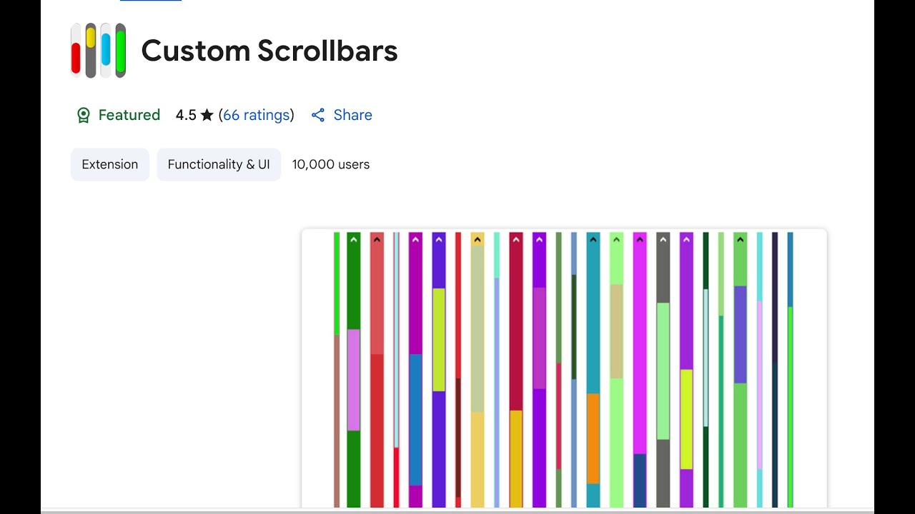 How to Install Custom Scrollbars Extension